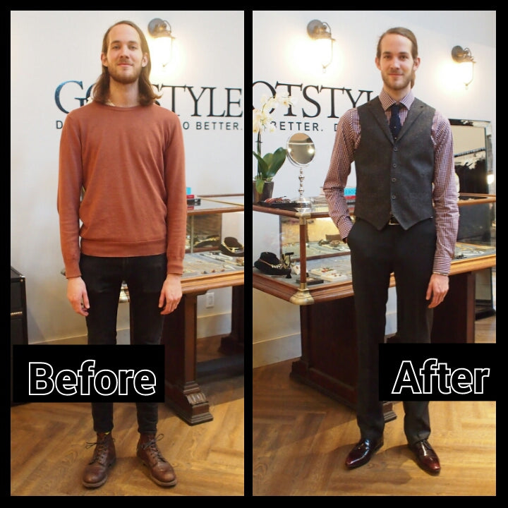 GOTSTYLE MAKEOVER STORY WITH FLORIS