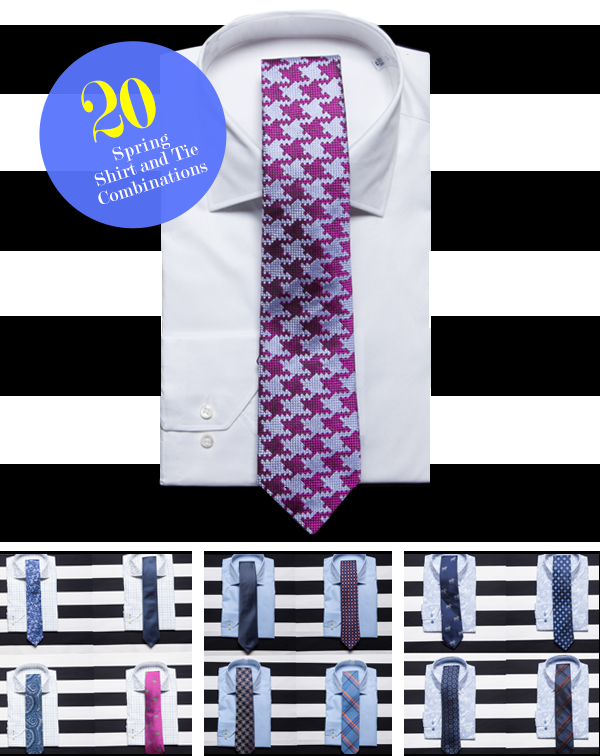 Ties That Define You: Five Shirts, Twenty Ways
